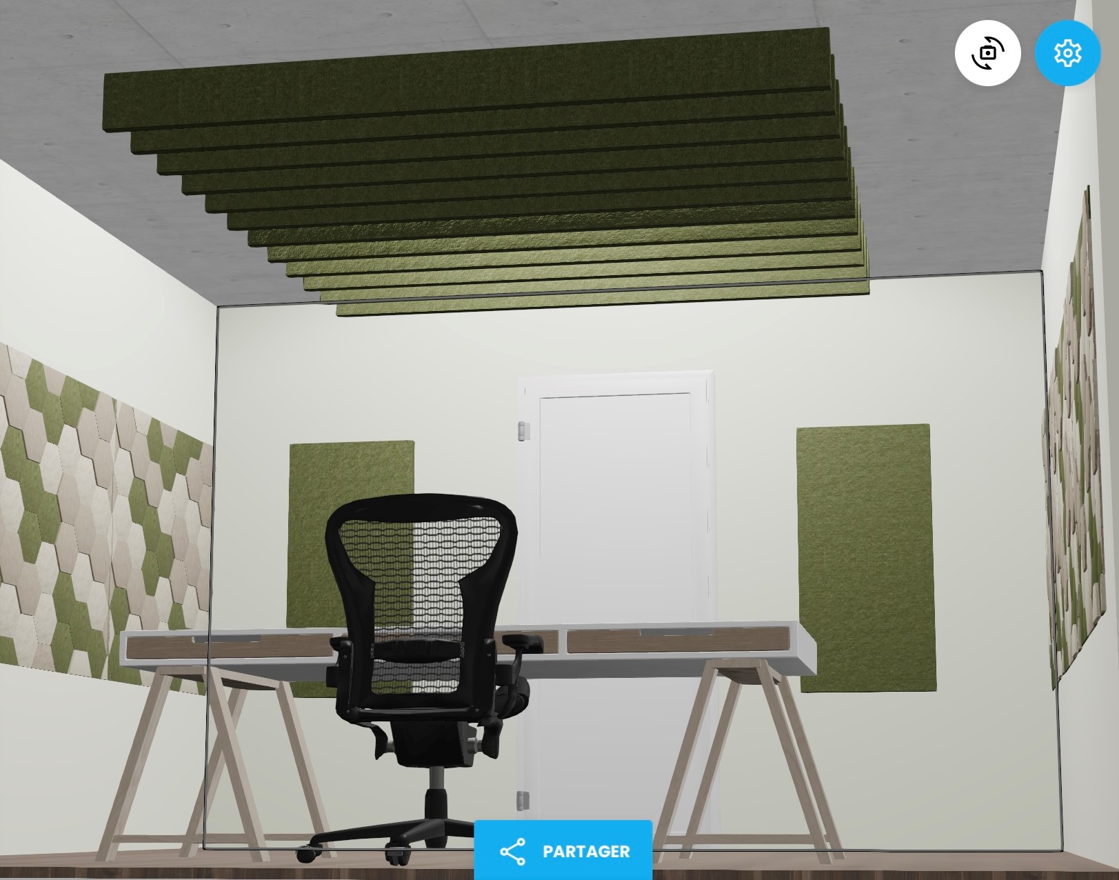 Acoustical Tekboard Beam | Feltkutur