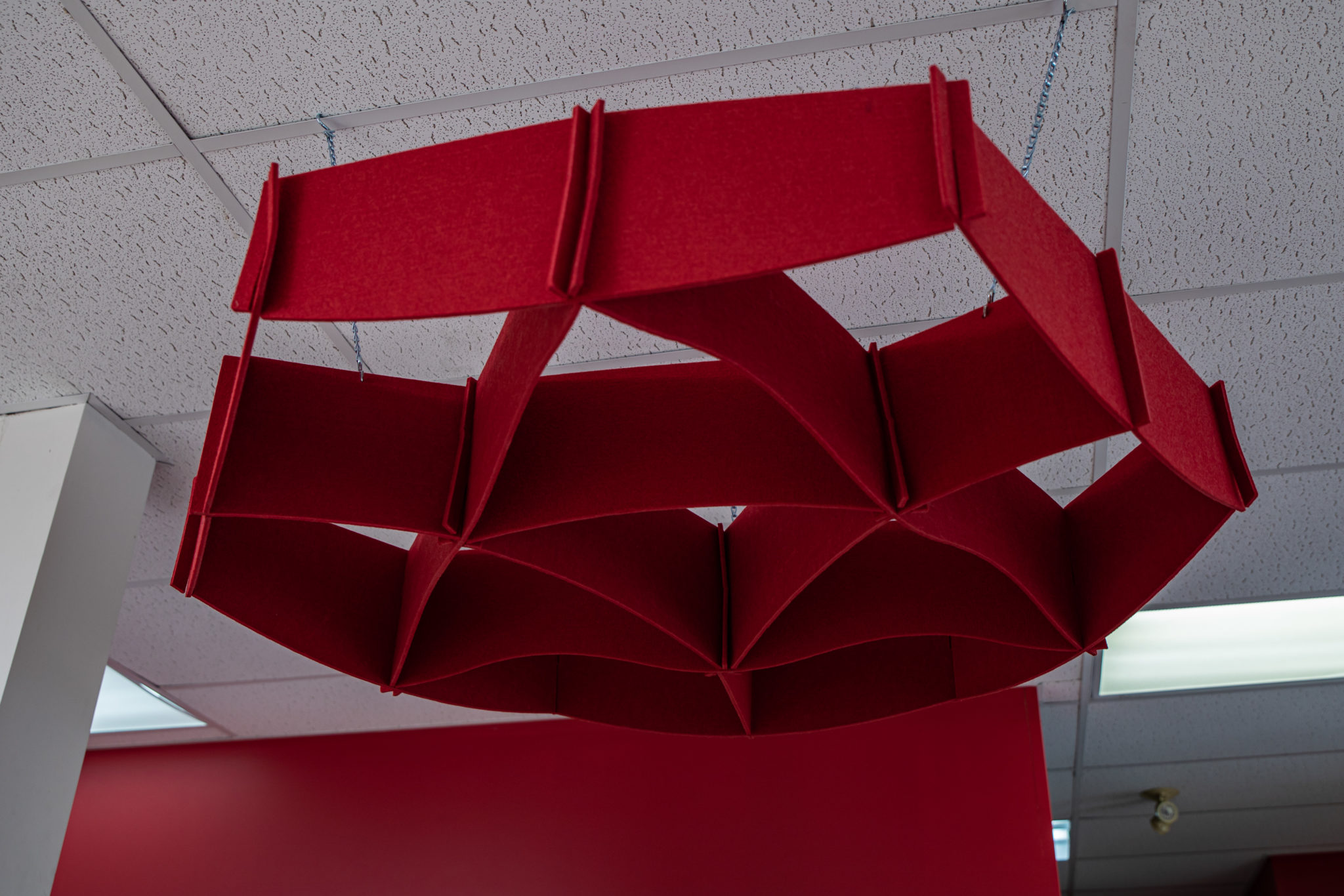 Acoustical Baffle System - Cassiope - Feltkutur
