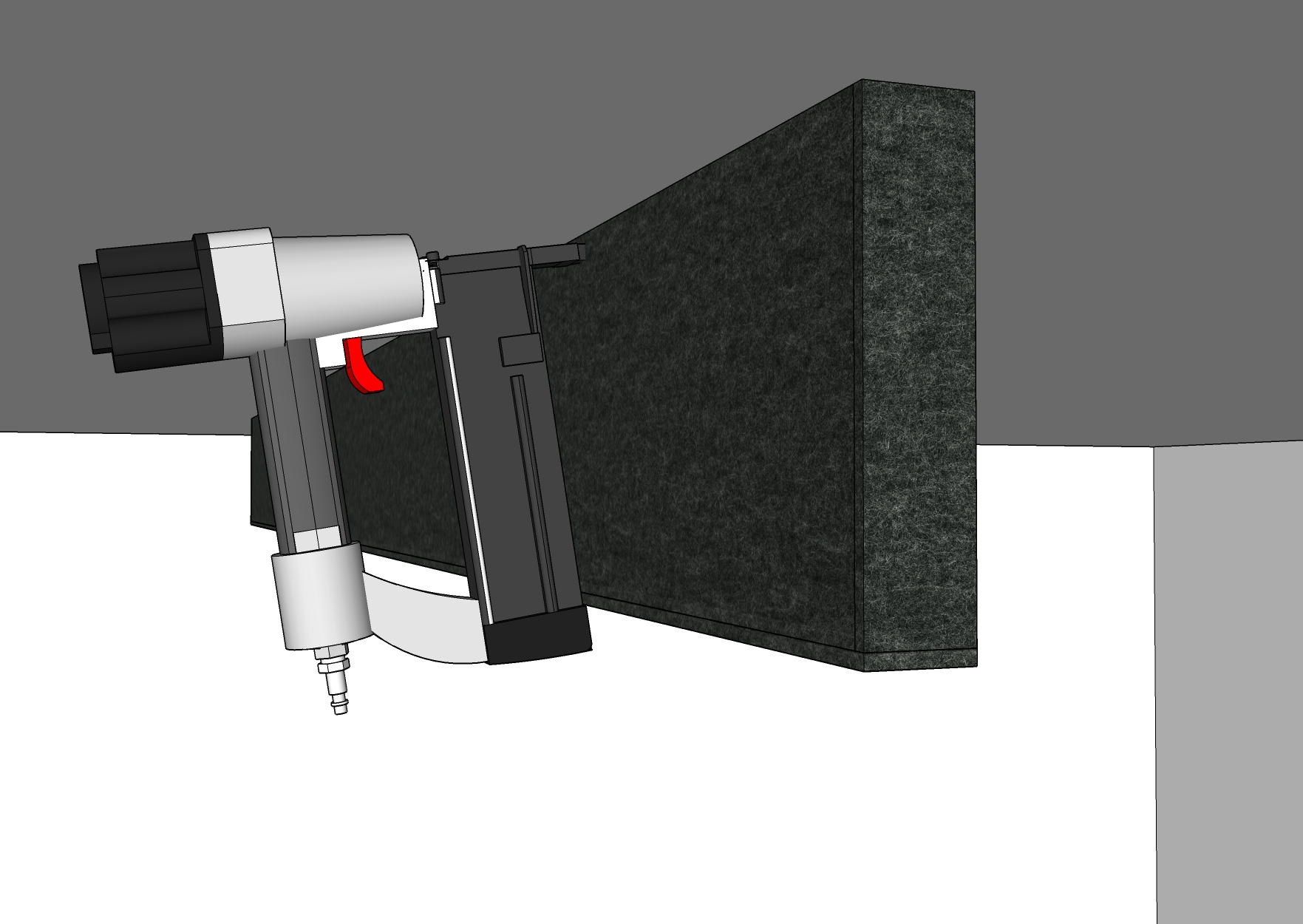 Acoustical Tekboard Beam - Feltkutur