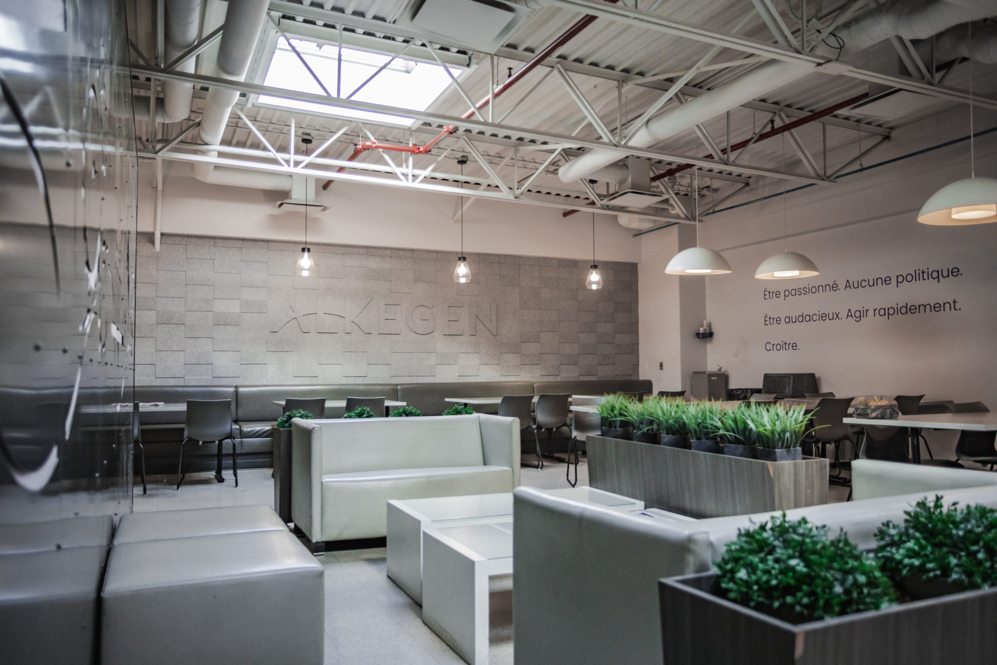 Acoustical Panels - Cafeteria - Feltkutur