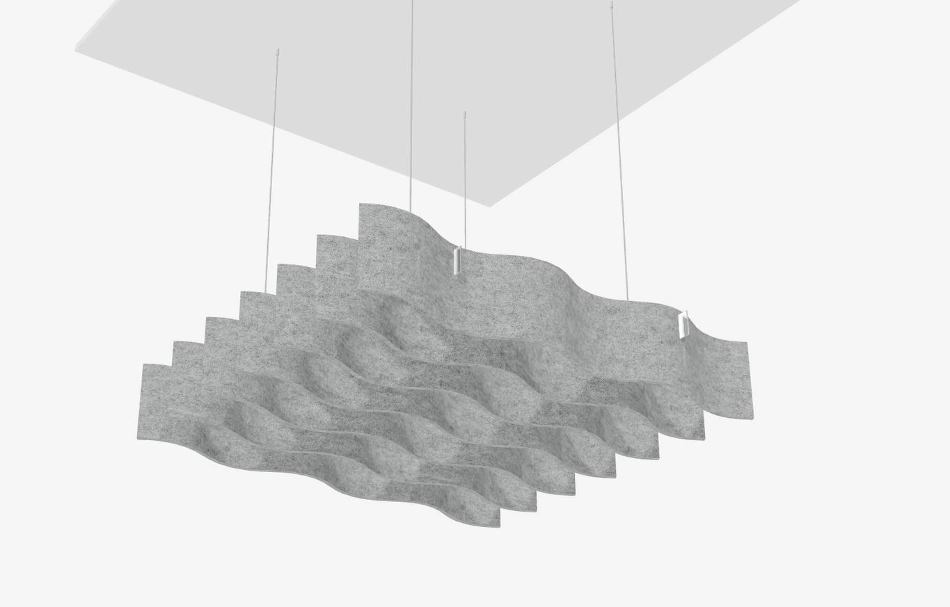 Acoustical Panel Collection Quietcurve - Feltkutur